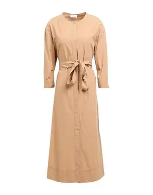 OTTOD'AME Midi Shirt Dress - Beige