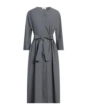 OTTOD'AME OTTOD'AME Midi Shirt Dress Grey