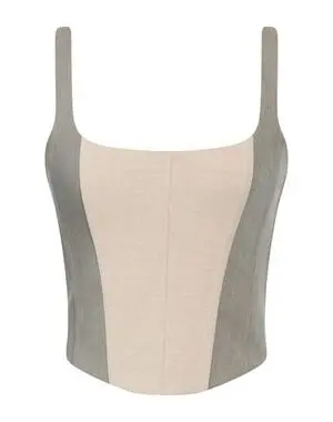 Patrizia Pepe Woven Crop Top