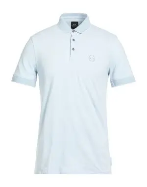 Armani Exchange Polo Shirt Size Cotton - Blue