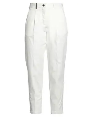 Peserico White Tapered Trousers