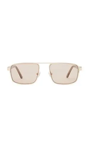 LU GOLDIE Billie Sunglasses - Tan