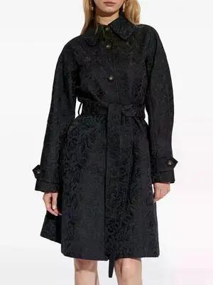 Dolce & Gabbana Floral Jacquard Coat