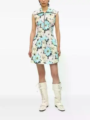 GANNI Printed Mini Dress