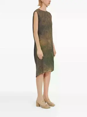 MAISON MARGIELA Silk Midi Dress