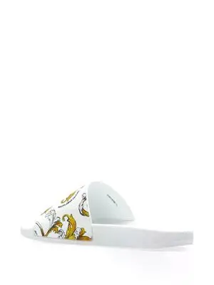 Versace Barocco-pattern Slides