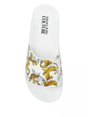Versace Barocco-pattern Slides