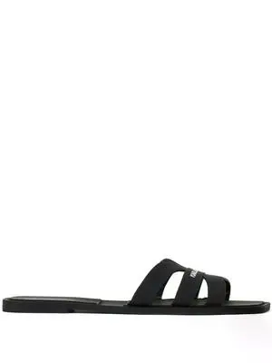 Karl Lagerfeld Jelly Slides - Black