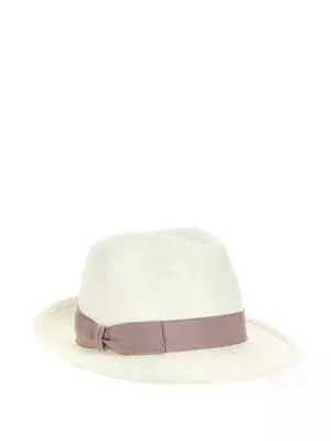 Borsalino Monica Hat - White