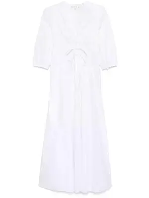 FRAME The Cinched Midi Dress