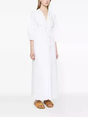 FRAME The Cinched Midi Dress