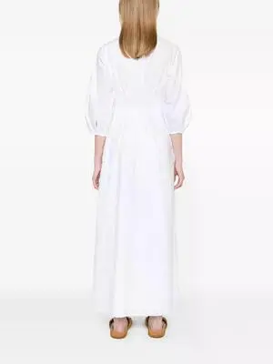 FRAME The Cinched Midi Dress