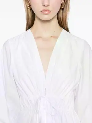FRAME The Cinched Midi Dress