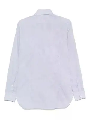 BARBA NAPOLI Patterned Shirt - Blue