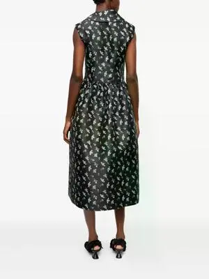 GANNI Floral-print Dress