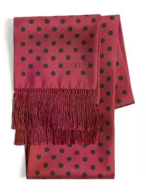 Valentino Garavani Plusdepois Fringed Bandeau Scarf