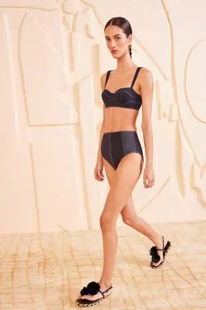 Ulla Johnson Kiele Bikini Bottom - Noir