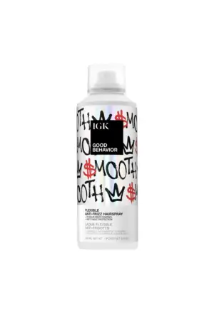 IGK Good Behavior Flexible Anti-frizz Hairspray - Aqua