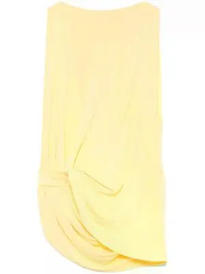 Jacquemus Le Haute Peplo Top - Yellow
