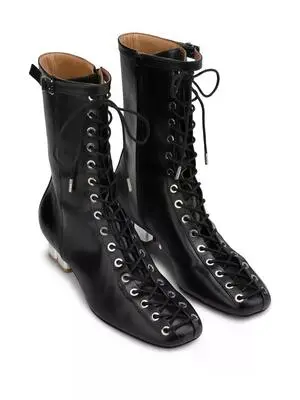 GANNI Leather Boots