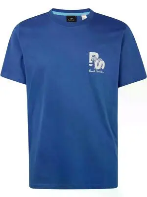 Paul Smith Logo-print T-shirt - Blue