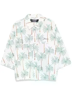Jacquemus La Chemise Canevas Shirt - White