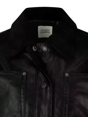 STUDIO TOMBOY Faux-leather Jacket