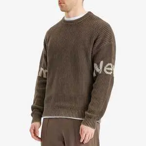 NEW AMSTERDAM SURF ASSOCIATION Logo Crew Knit Sweater - Eiffel Tower
