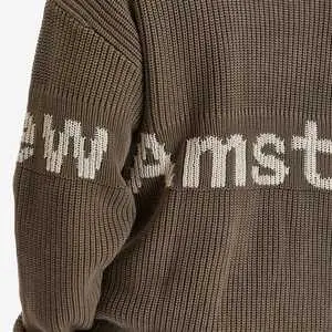 NEW AMSTERDAM SURF ASSOCIATION Logo Crew Knit Sweater - Eiffel Tower