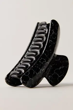 MACHETE Grande Heirloom Claw Clip - Black Marble