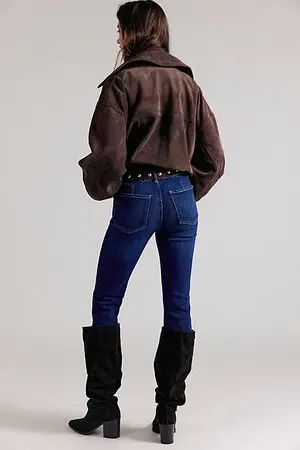 Free People We The Free Dusk To Dawn Capri Jeans - Equinox