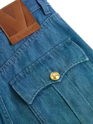 Valentino Garavani Lightweight Wide-leg Jeans