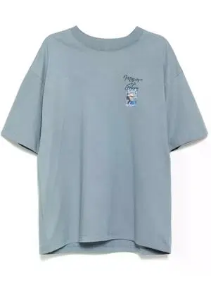 MUSIUM DIV. Graphic-print T-shirt - Blue