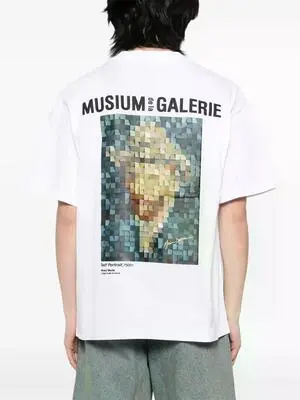 MUSIUM DIV. Graphic-print T-shirt - White