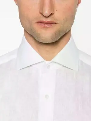 BARBA NAPOLI Linen Shirt