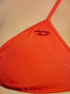 DIESEL® Cloudy Bikini Top - Orange