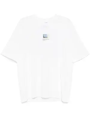 MUSIUM DIV. Graphic-print T-shirt - White