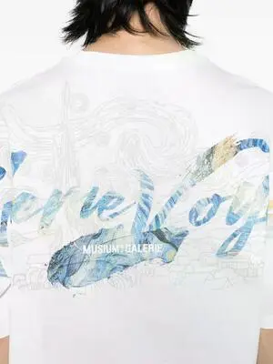 MUSIUM DIV. Graphic-print T-shirt - White