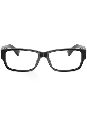 Prada Rectangle Frame Glasses - Black