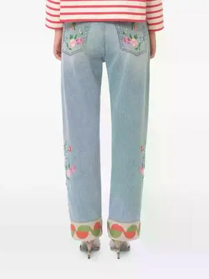 Valentino Garavani Embroidered Jeans