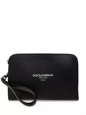 Dolce & Gabbana Leather Clutch - Black
