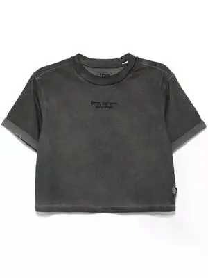 Izzue Logo-embroidered T-shirt