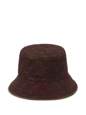 Marine Serre Flat Brim Hats For Women