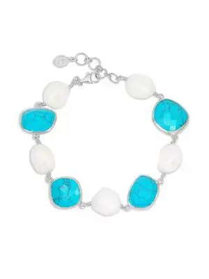DOWER & HALL Pebble Bracelet - Silver