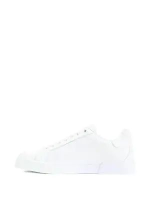 Dolce & Gabbana Portofino Light Leather Sneakers - White