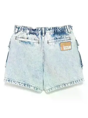 Izzue Light Wash Denim Shorts