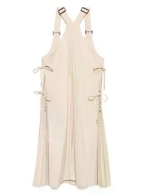 MUSIUM DIV. Pinafore Dress - Neutrals