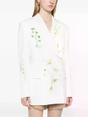 Stella McCartney Floral-embroidered Blazer