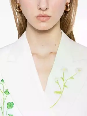 Stella McCartney Floral-embroidered Blazer