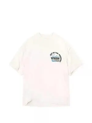 REPRESENT Logo Print T-shirt - White